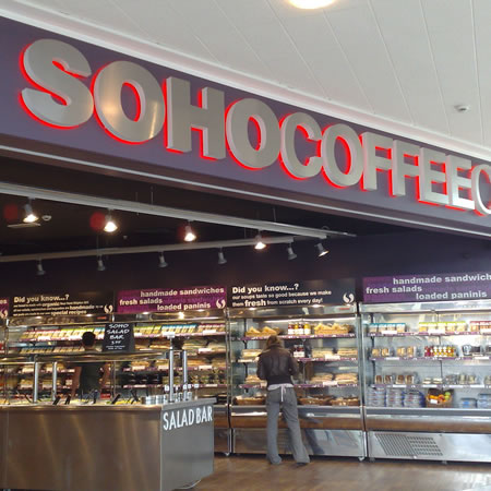 Soho Coffee Co, so, so... - Time for a coffee