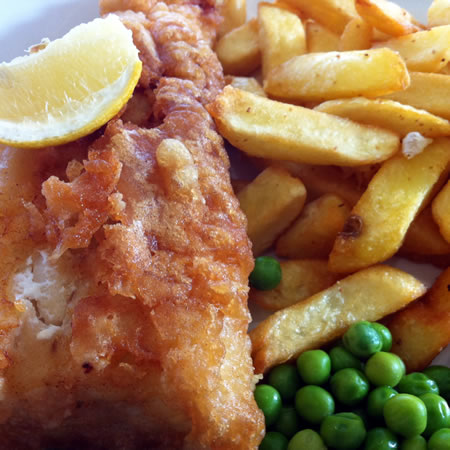 Fish and Chips - Time for a coffee