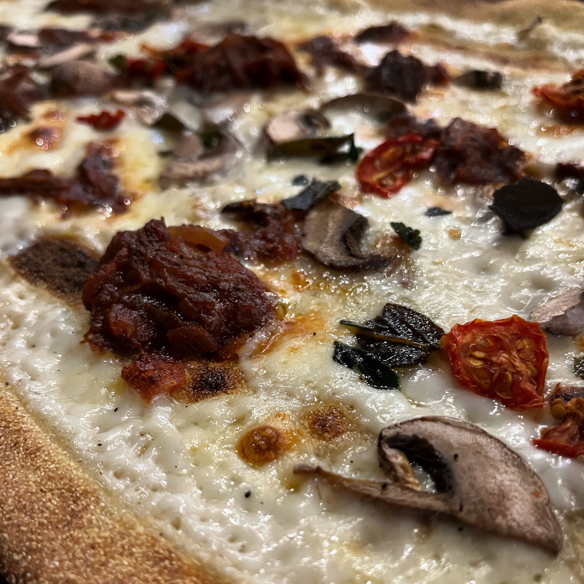 Creamy Pizza - Time for a coffee