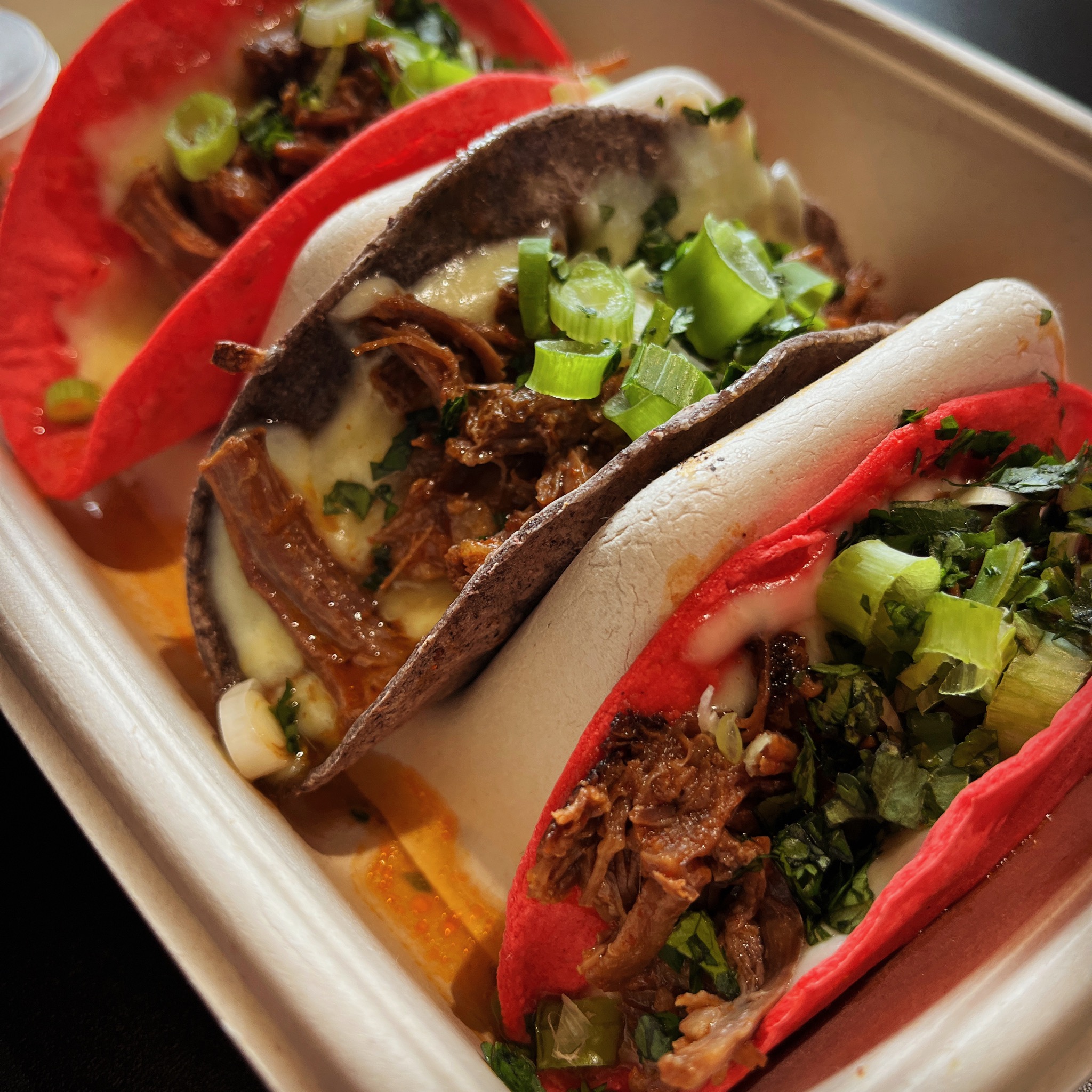 Taking the time for some tacos - Time for a coffee