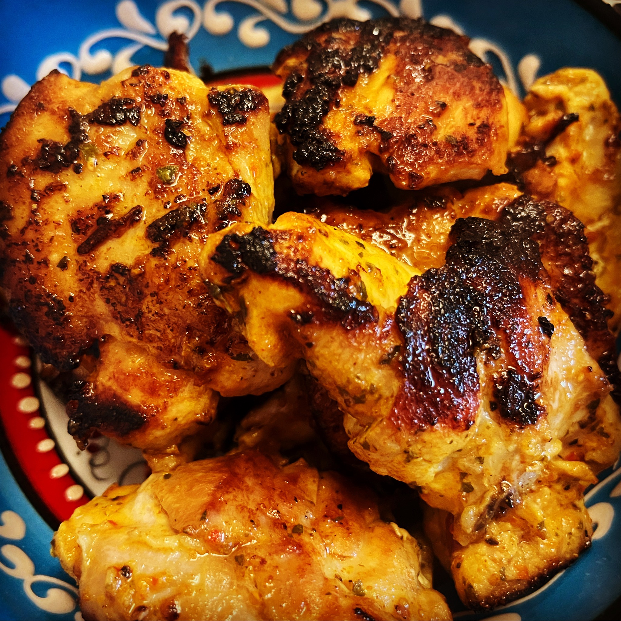 Citrus Brazilian BBQ chicken - Time for a coffee
