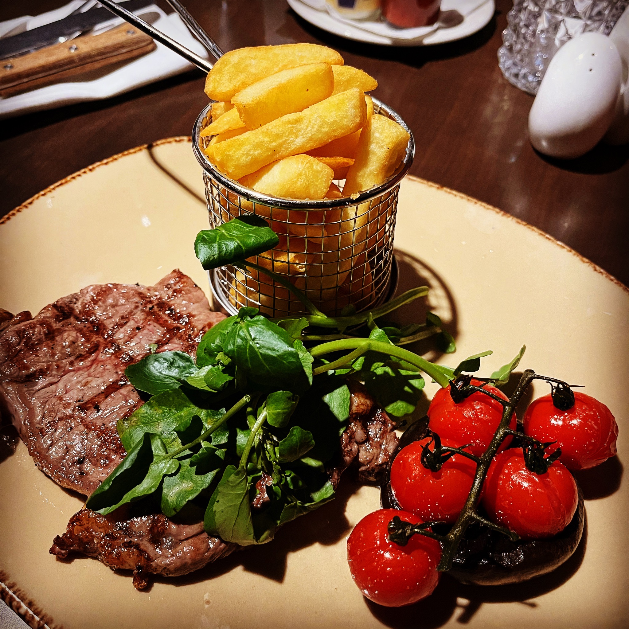 Steak and Chips - Time for a coffee