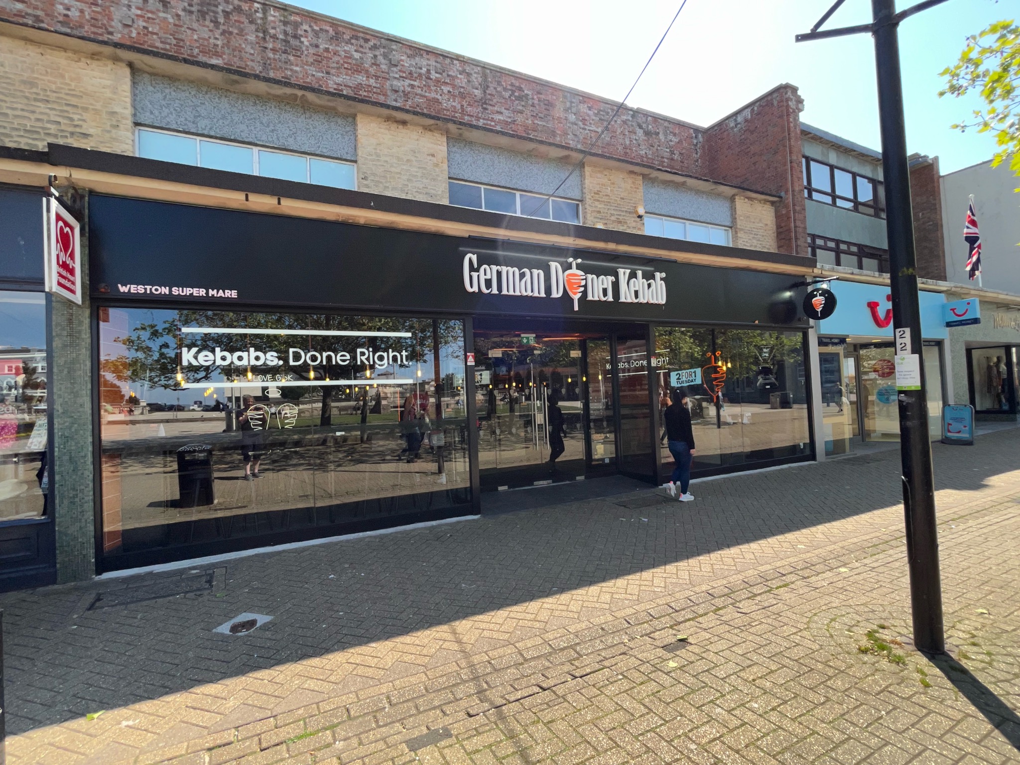 German Doner Kebab is open - Time for a coffee