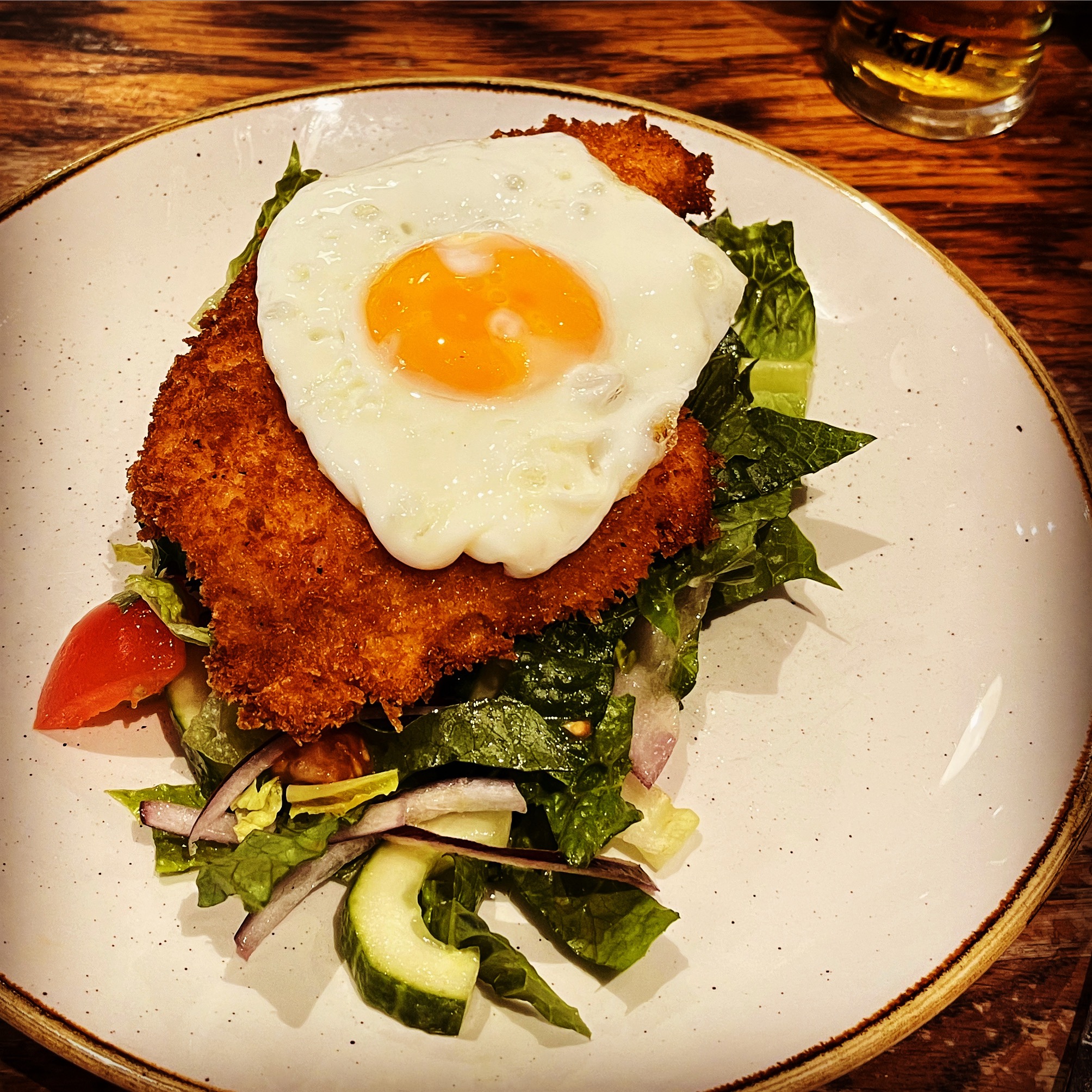 Chicken Schnitzel - Time for a coffee