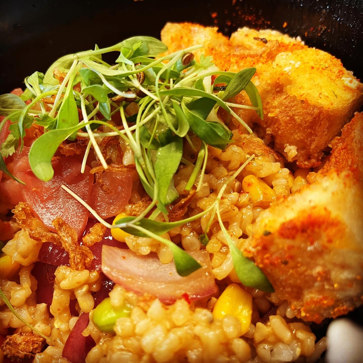 cha han shichimi tofu - Time for a coffee