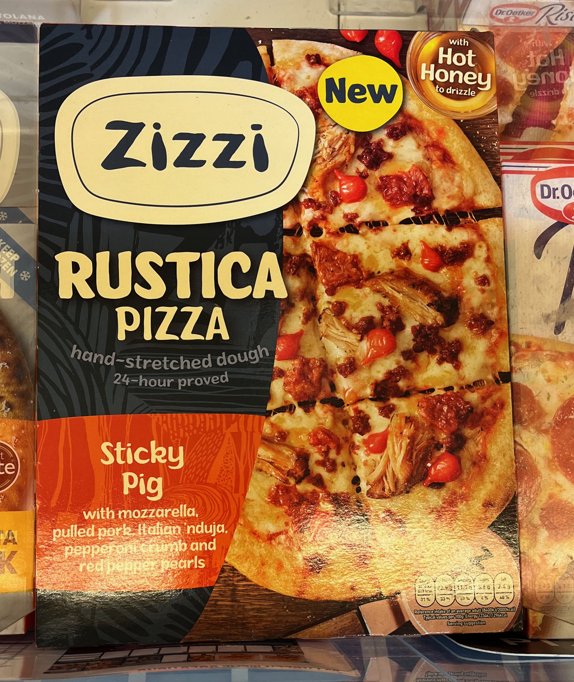 Sticky Pig Rustica Pizza - Time for a coffee