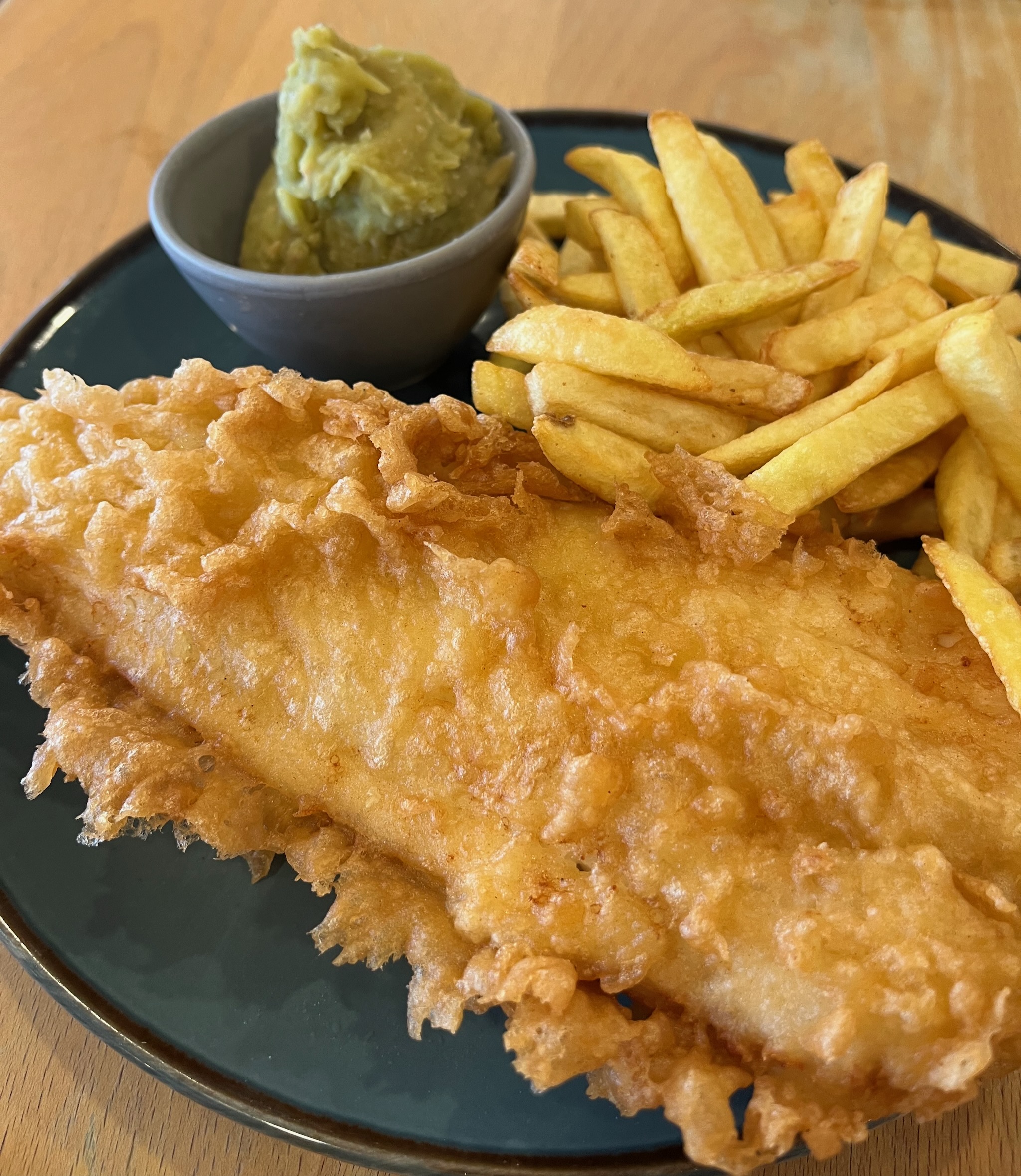 Fish and Chips from the Morrisons Cafe - Time for a coffee